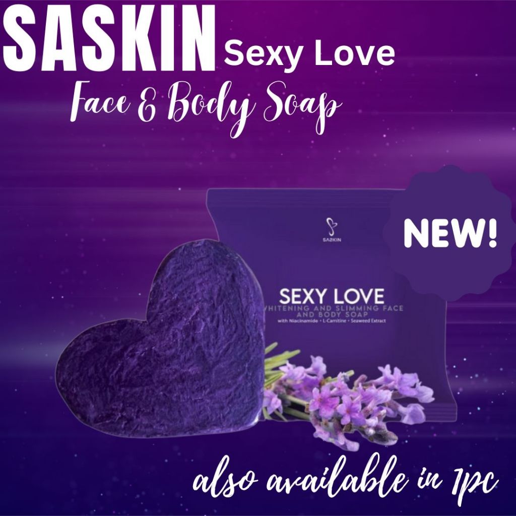 Saskin Sexy Love Face&Body Soap (1pc) | Shopee Philippines