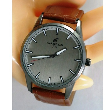 E72:Original CARIBBEAN JOE Analog Watch for Men from USA-Gunmetal ...
