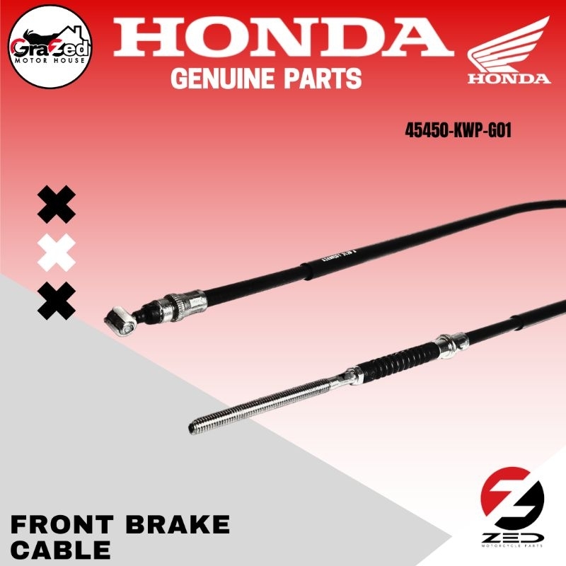 BRAKE CABLE FRONT for Honda Dio 2021 (45450-KWP-G01 / 45440-KZK-D21 ...