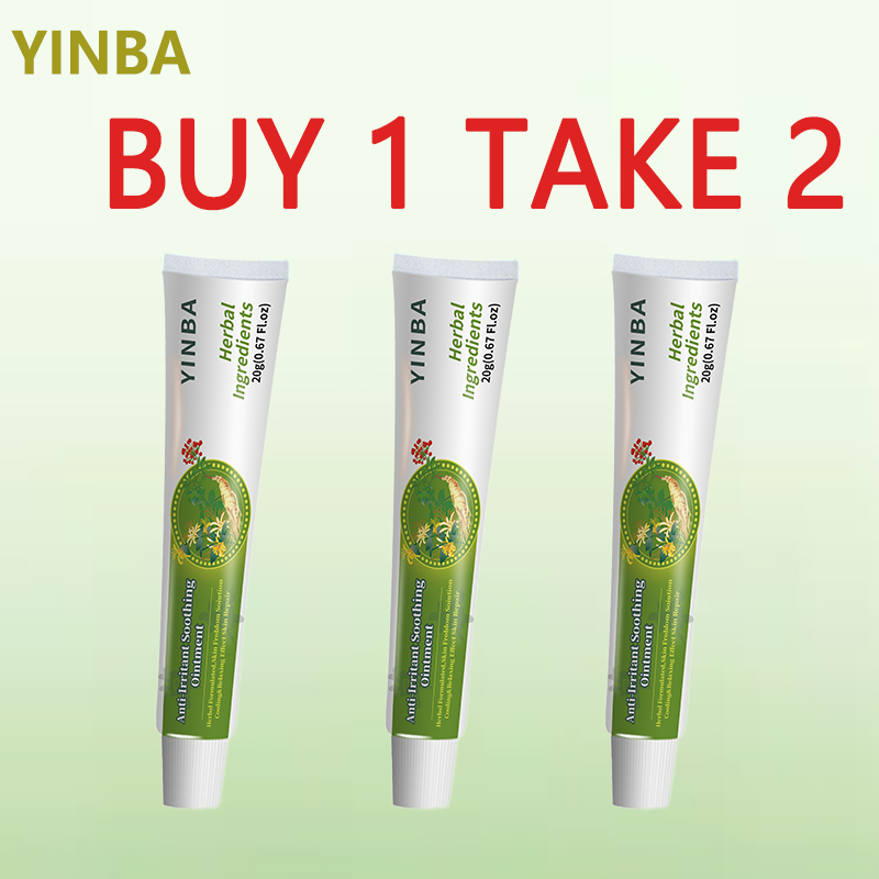 YINBA Herbal Skin Cream Ointment Herbal Medicine Psoriasis Eczema ...