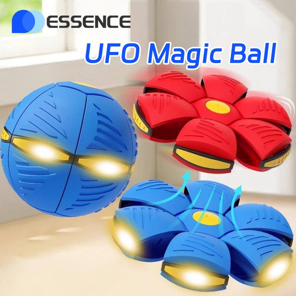 Bouncing ball UFO Flying Ball Kids Throw Disc Magic Balls Boy/Girl ...