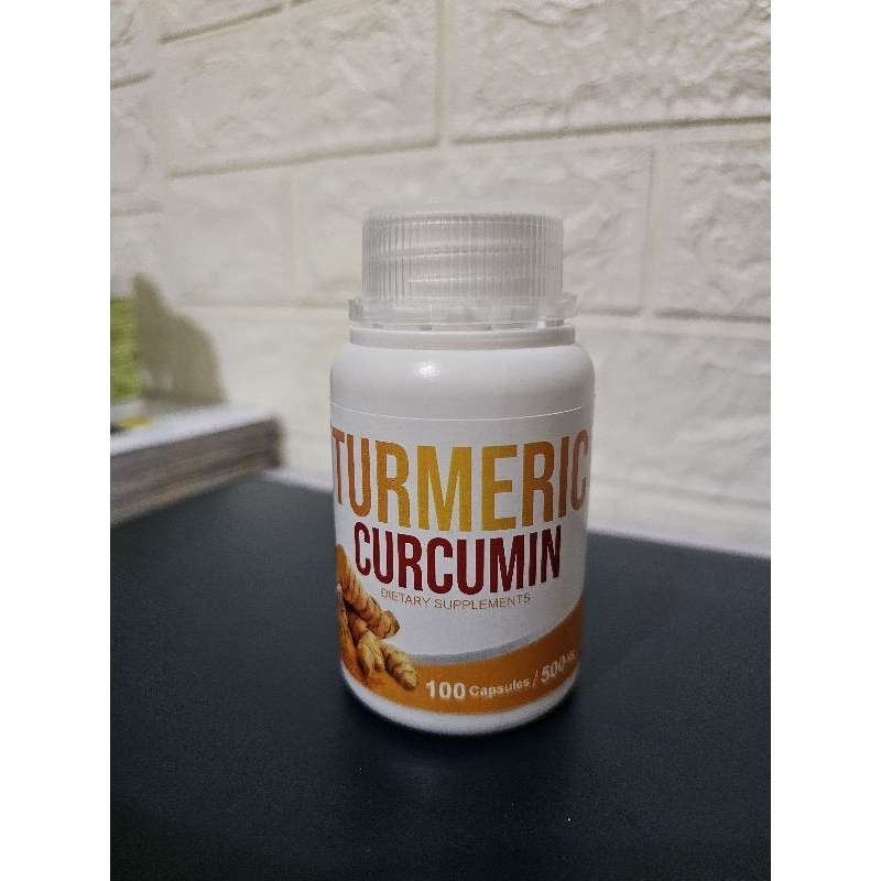 Turmeric Curcumin Capsule (100 capsules) | Shopee Philippines
