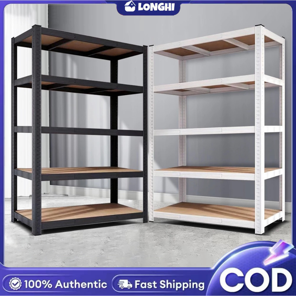 6 Layers Metal Rack Boltless Steel Organizer Rack Adjustable Height ...