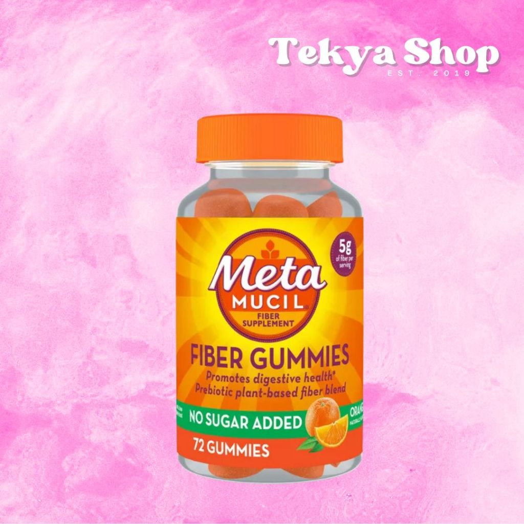 Metamucil Fiber Supplement Sugar-free Gummies, 72 gummies | Shopee ...