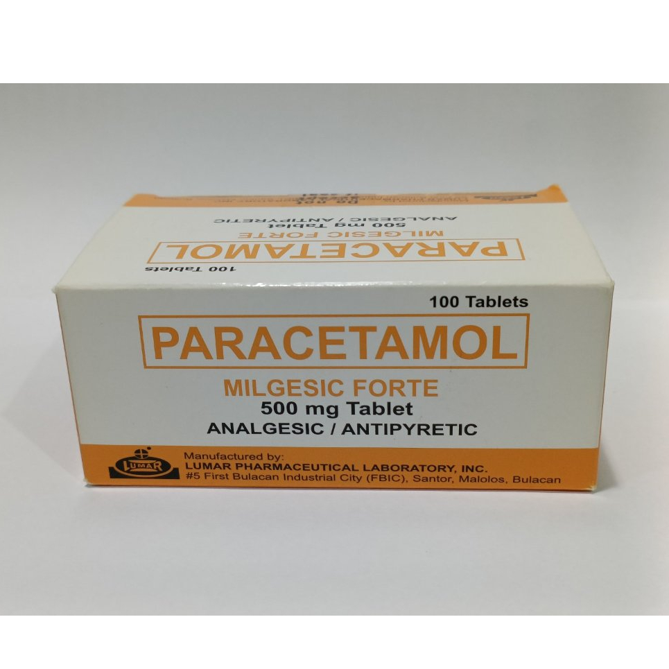 PARACETAMOL 500 MG TABLET | Shopee Philippines
