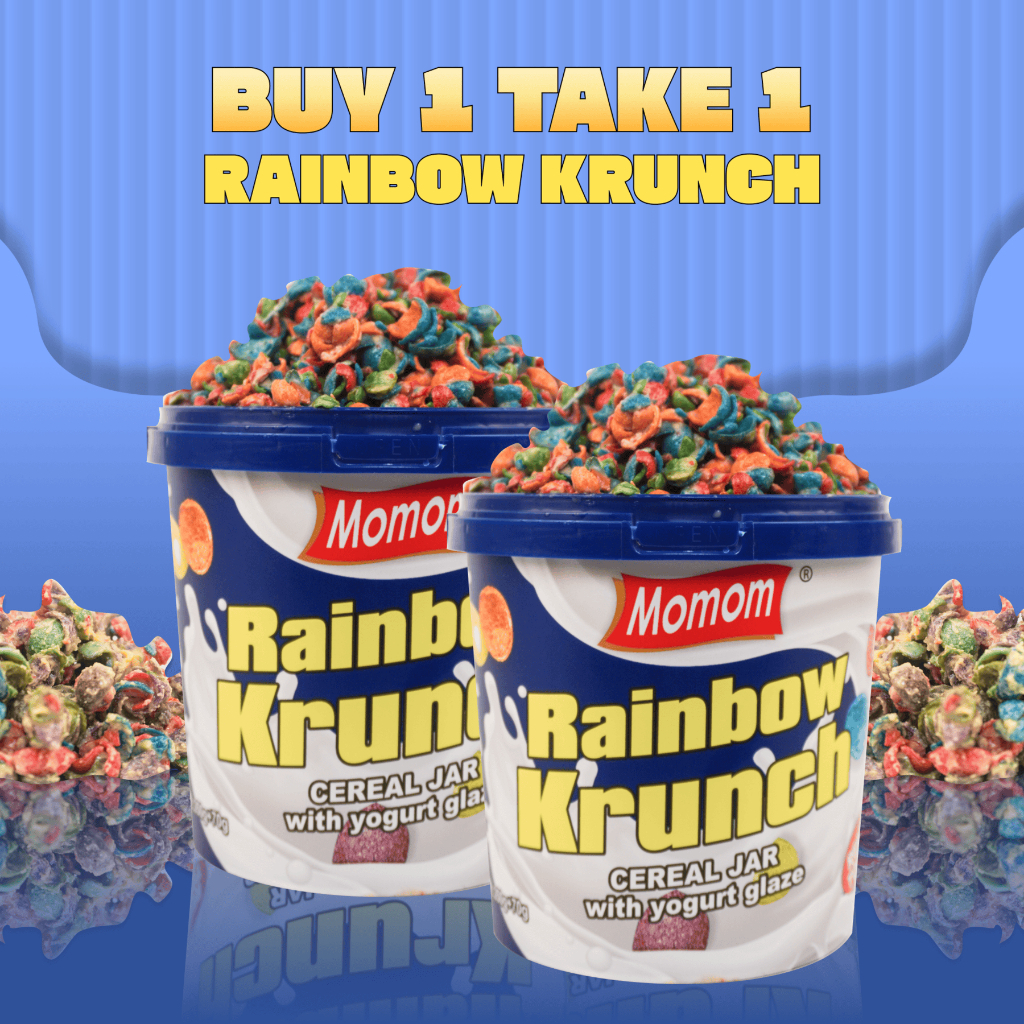 BUY 1 TAKE 1 Momom Food Chocolate Krunch, Crunchy Cereal Snack with ...