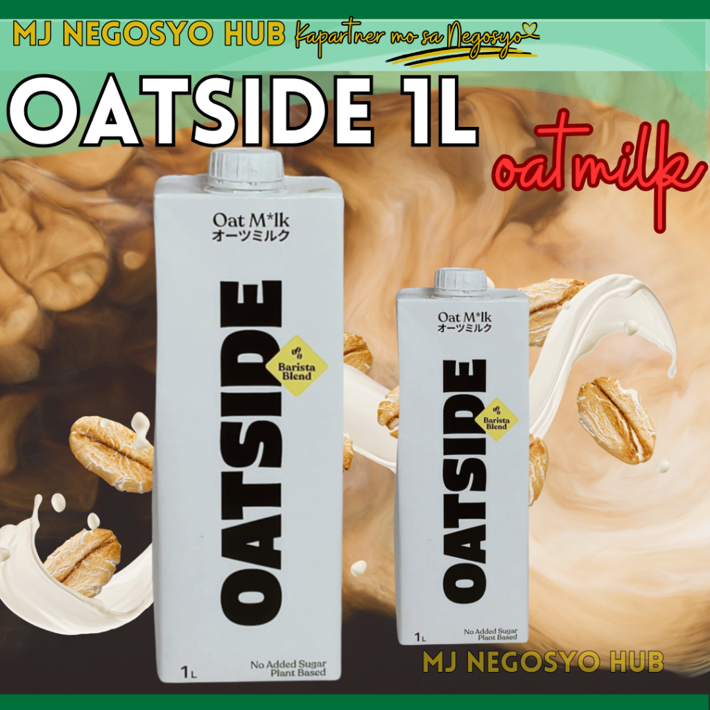 Oatside Barista Blend Oat Milk 1Liter for Iced Coffee Lattes Cafe ...