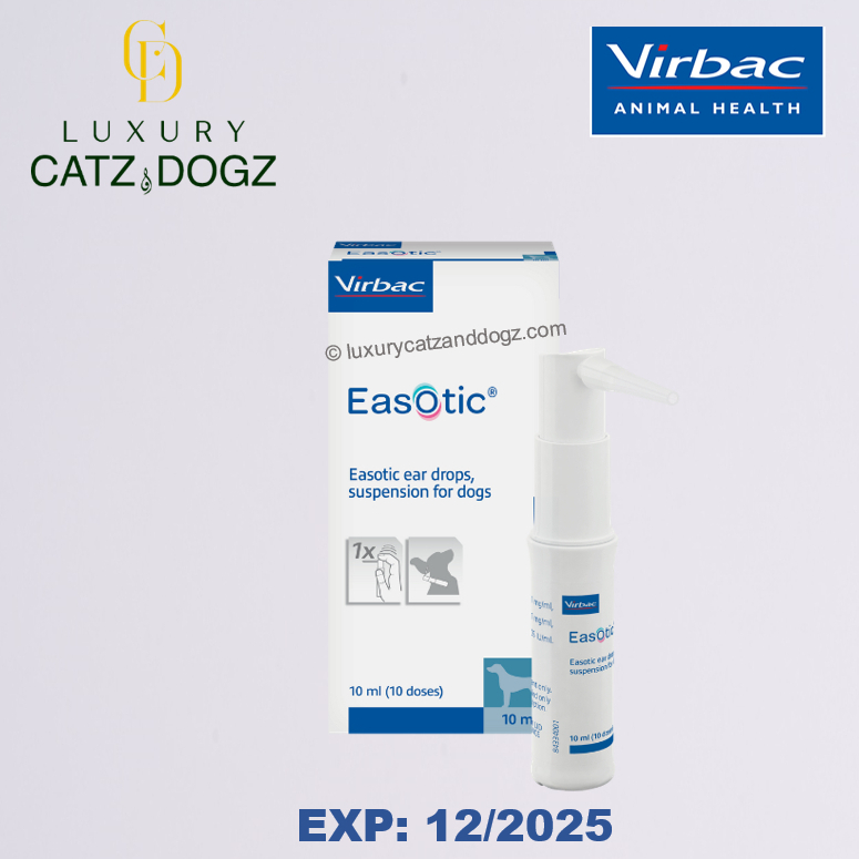 Virbac Easotic (EXP: 02/2026) I Ear Drops for Dogs 10ml | Shopee Philippines