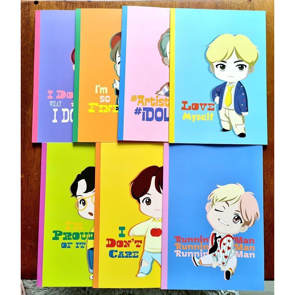 BTS TinyTAN House of BTS Notebooks (Complete) ON HAND | Shopee Philippines