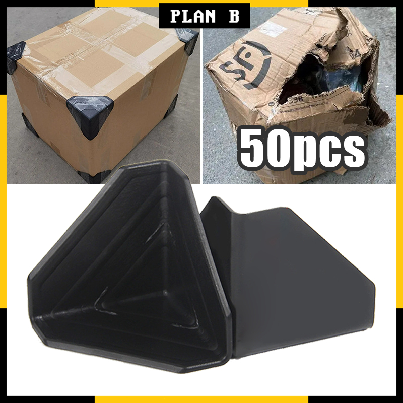 50pcs Plastic Box Corner Guard Shipping Box Corner Protector 60mm ...