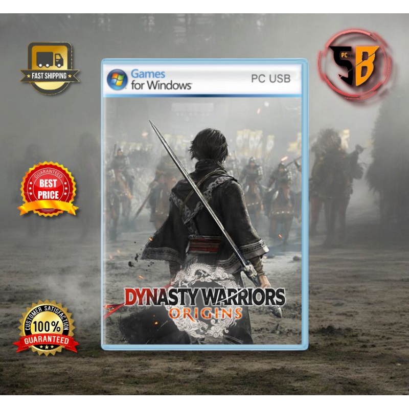 PC Laptop Video Game Dynasty Warrior Origins Deluxe Edition +DLCs Windows OS Easy Install ...