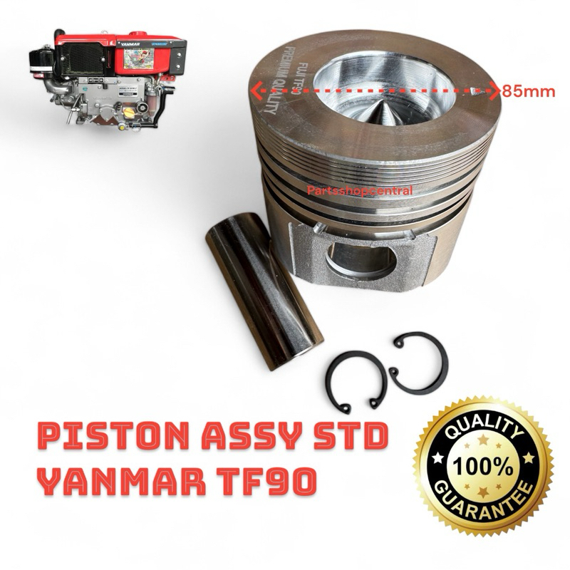 PISTON ASSY YANMAR TF90 FOR WATERCOOLED DIESEL ENGINE | Shopee Philippines