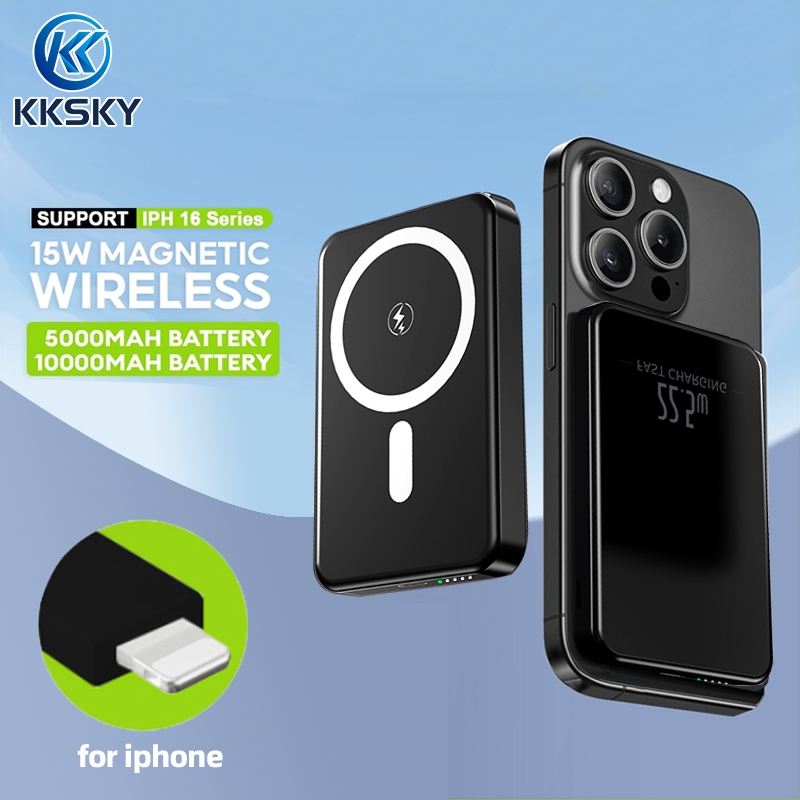KKSKY 12000mAh Powerbank Original 20W Magnetic Wireless Fast Charging ...