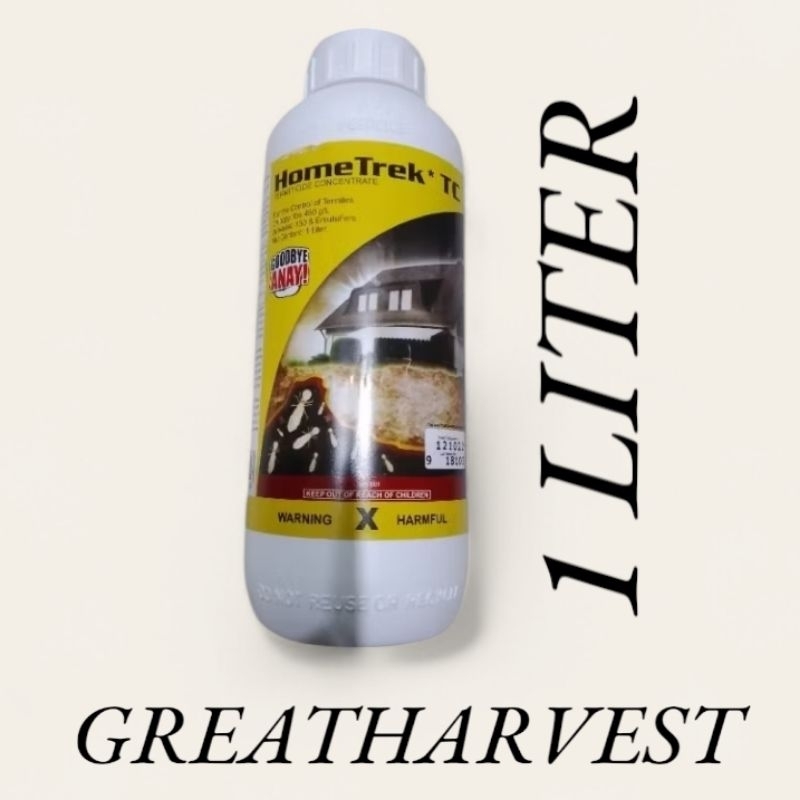 HOME TREK TC TERMETICIDE FOR TERMITES CHLORPYRIFOS (1 LITER) | Shopee ...
