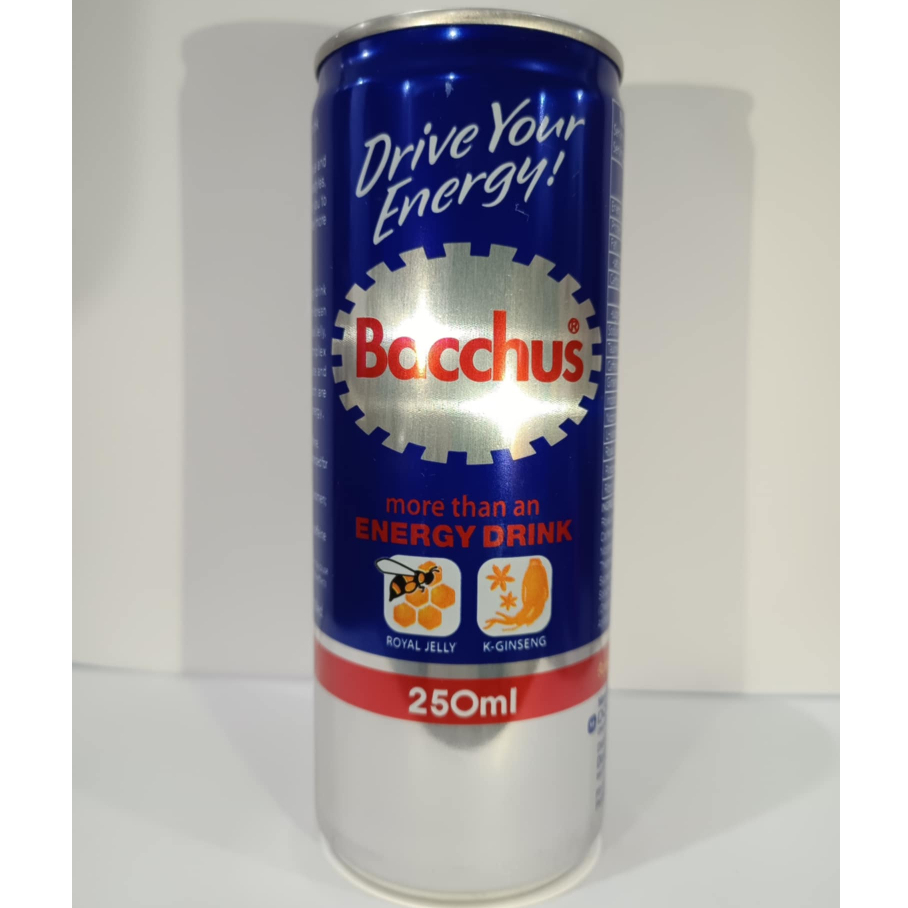 Donga Bacchus Energy Drink with Royal Jelly and Korean Ginseng 250ml ...