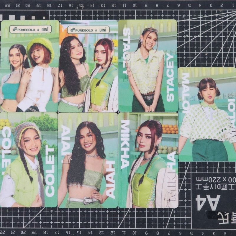 Puregold BINI Official Photocards PC | Shopee Philippines