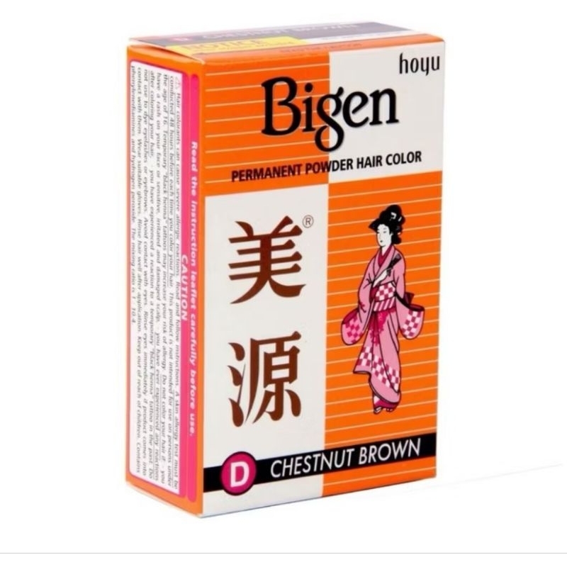 BIGEN PERMANENT POWDER HAIR COLOR | Shopee Philippines