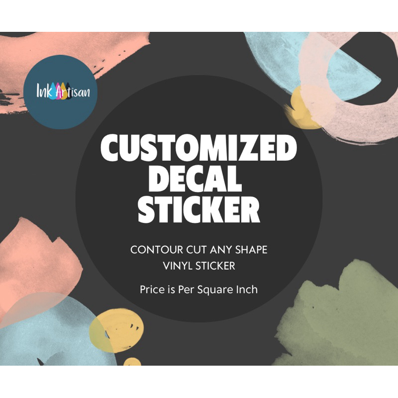 Customized Vinyl Cutout Decal Sticker | Shopee Philippines