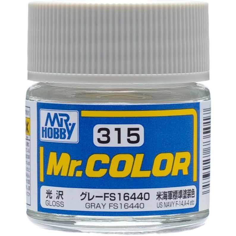 Mr. Hobby Mr. Color-C315 Gray FS16440 Gloss (10ml) | Shopee Philippines