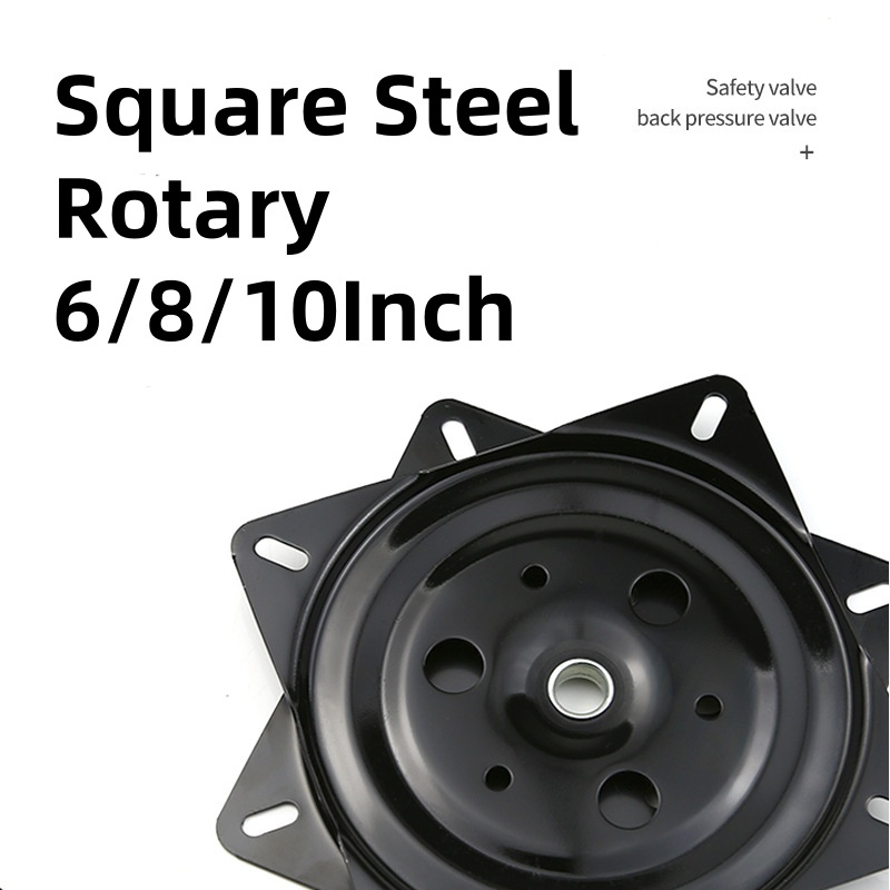 6/8/10Inch Square Steel Rotary Rotary Table Furniture Rotary Table and ...