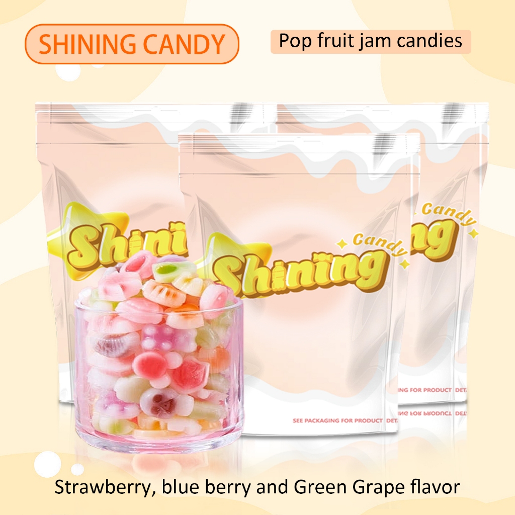 Shining Wax Candy Fruit in Many Shapes, Beeswax Candy with Melting ...