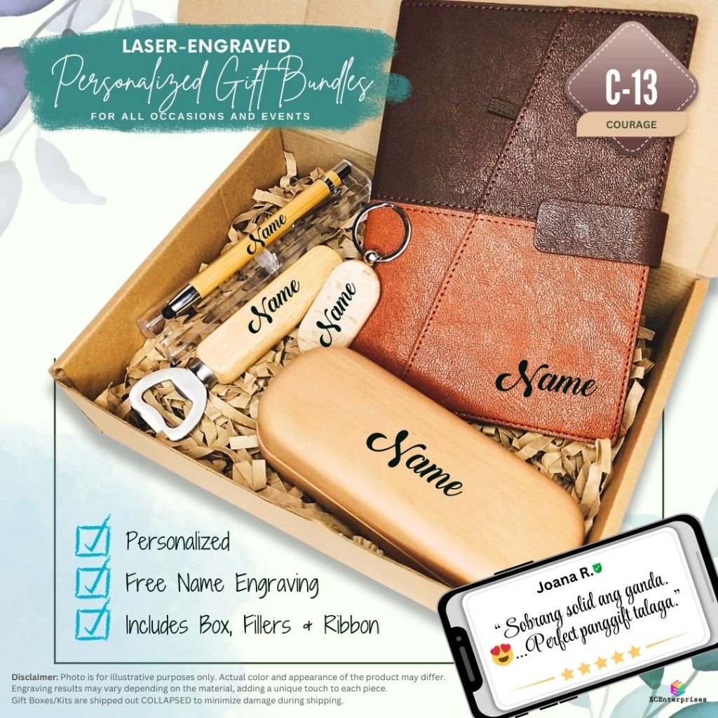 COURAGE BOX | Gift Bundles INCLUDES NAME ENGRAVING!!! | Personalized ...