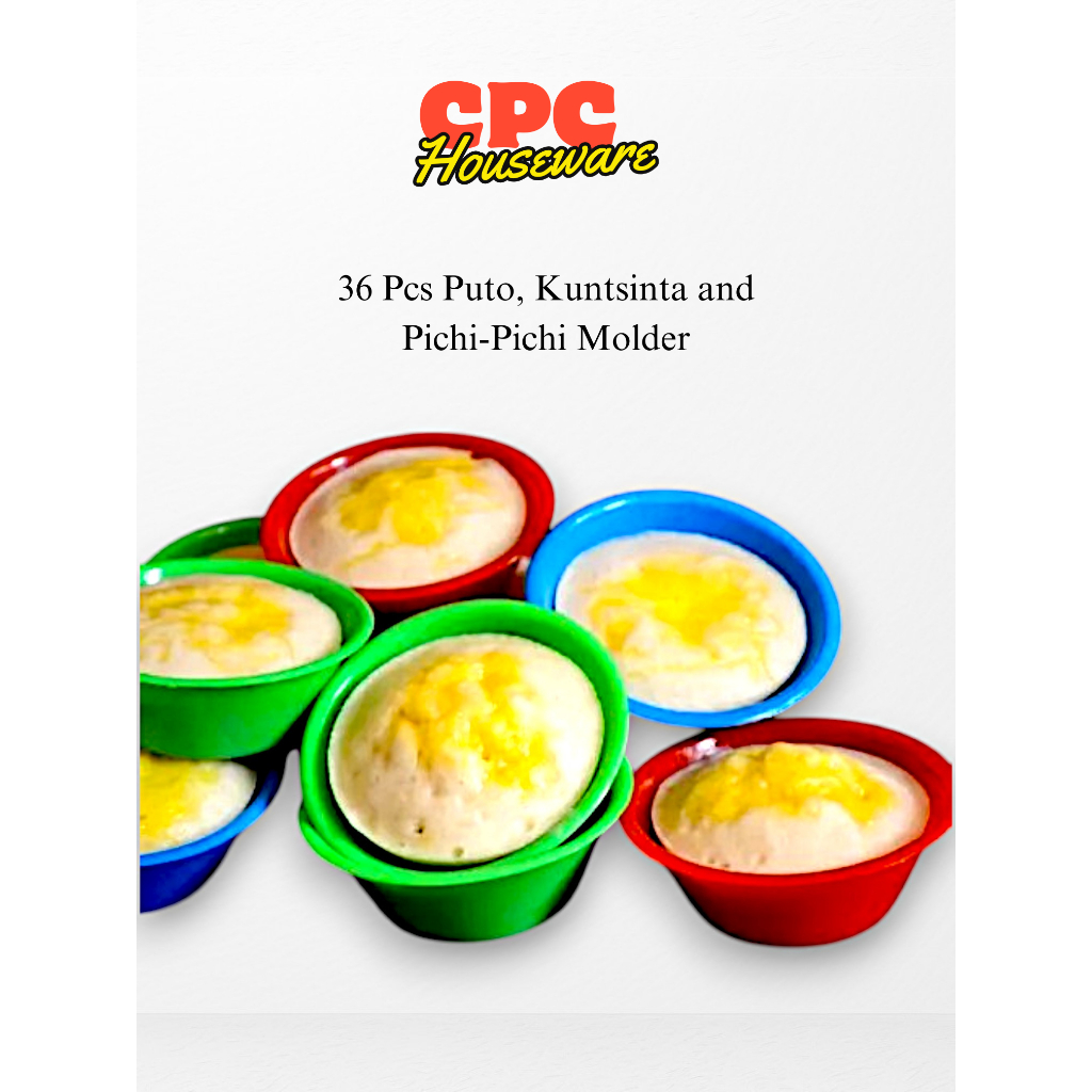 36 Pcs Puto, Kuntsinta and Pichi-Pichi Molder/Kitchen Set Puto Molder ...