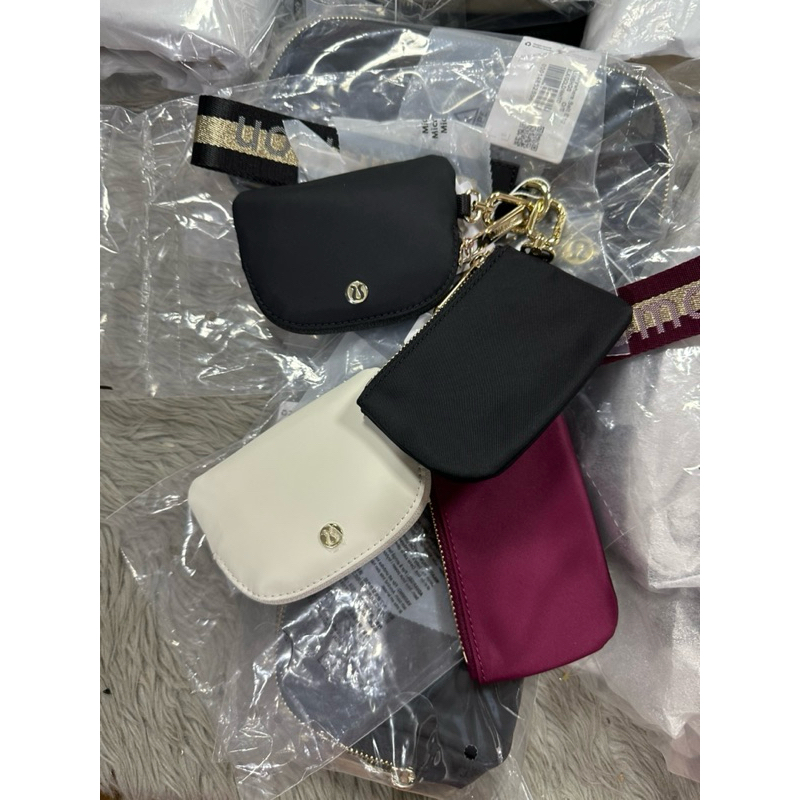 ORIG & IMPORTED Lululemon Dual Pouch Wristlet Small Wallet Keychain ...