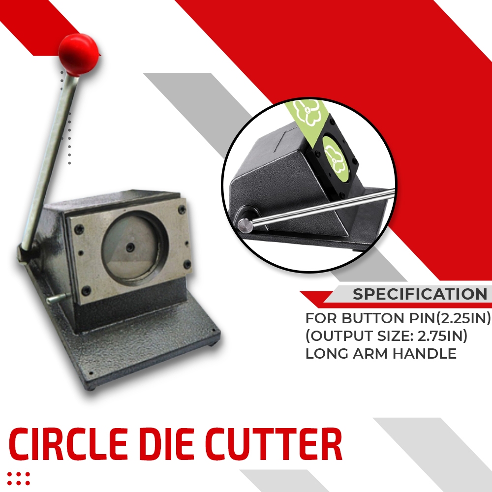 Circle Die Cutter for Button Pin 2.25 inch | Shopee Philippines