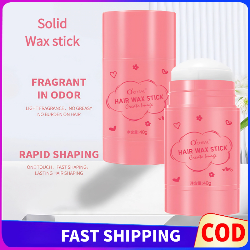 Hair styling wax stick Professional rapid finalization solid form Long ...