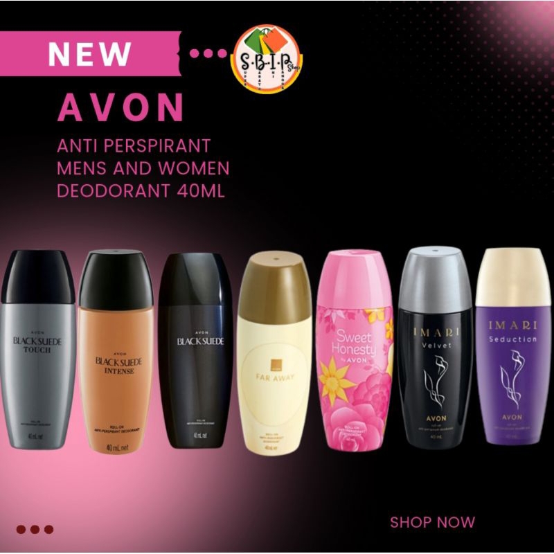 AVON MEN AND WOMEN DEODORANT ANTIPERSPIRANT ROLL ON | Shopee Philippines