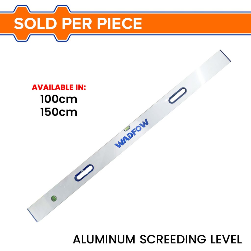 BUILDMATE Wadfow Aluminum Screeding Level 100cm / 150cm Straight Edges ...