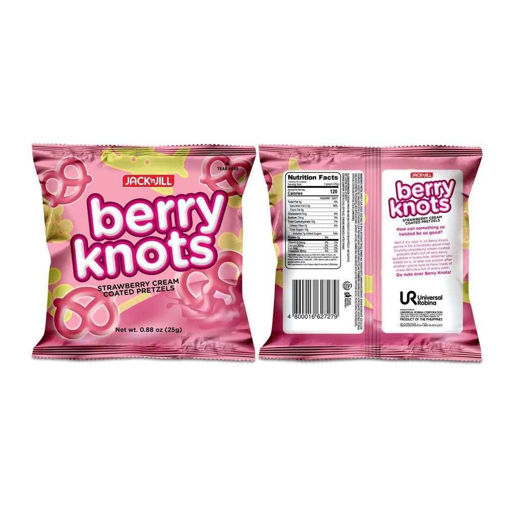 Jack 'n Jill Berry Knots (25g) x 3 | Shopee Philippines