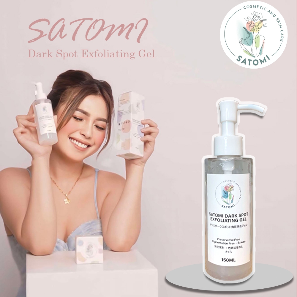 SATOMI Exfoliating Gel for Dark Spot, Whitening and Moisturizing Skin ...
