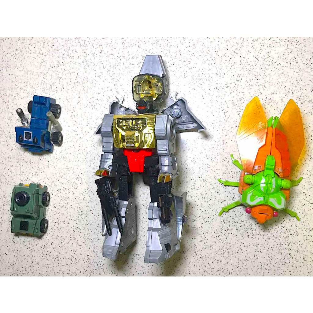 {GOT} Transformers G1 Brawn Pipes Grimlock (No Chest) Insecticon Venom ...