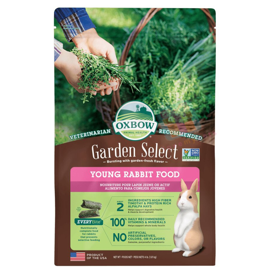 Oxbow Rabbit Food Garden Select Young Rabbit 4 lb (1.8 kg) | Shopee ...