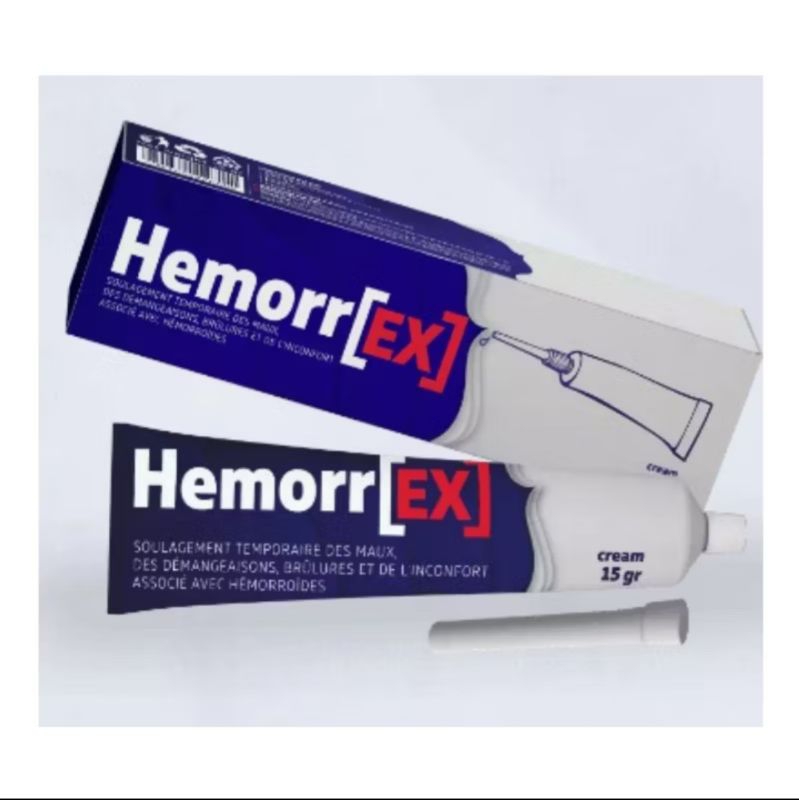 Hemorr EX Authentic 100% - New Complete Treatment Cream For Hemorrhoids ...