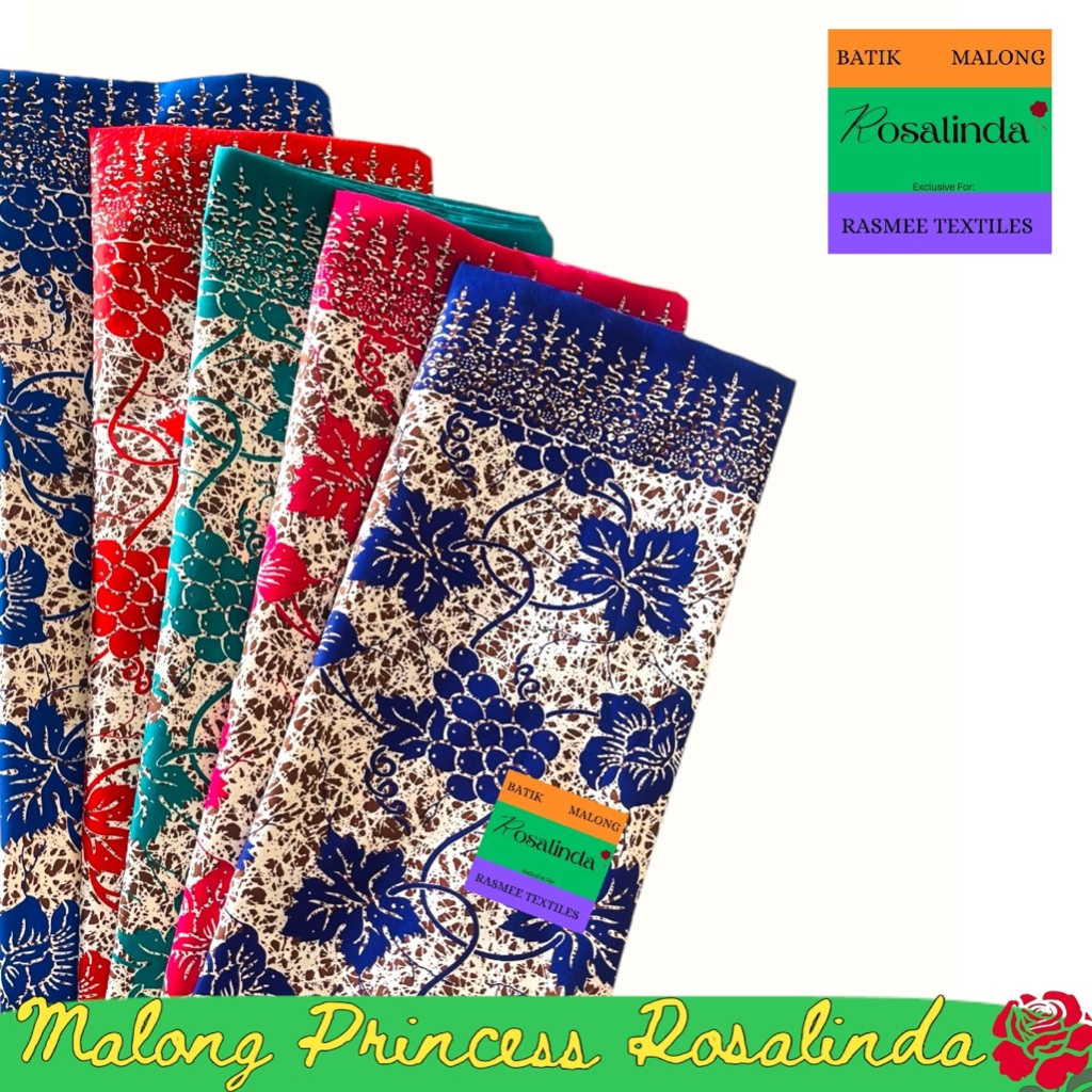 Malong Princess Rosalinda Batik Ethnic Tribal Landap Design Double Size ...