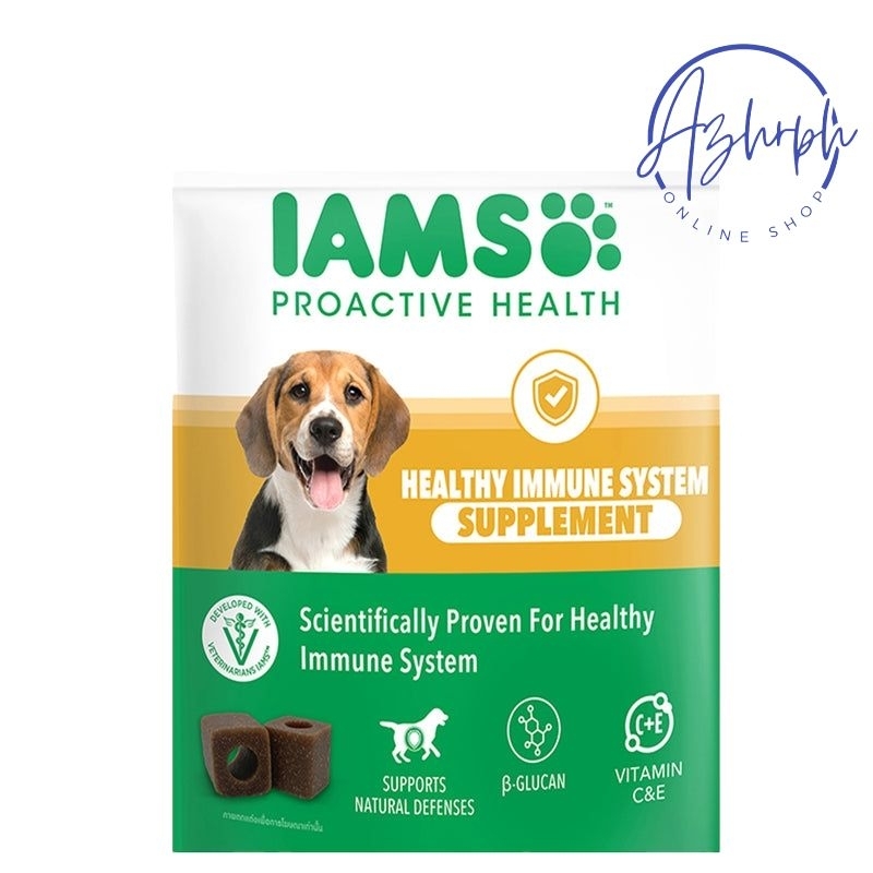 IAMS ProActive Dog Supplement/Joint Support/Healthy Immune System ...