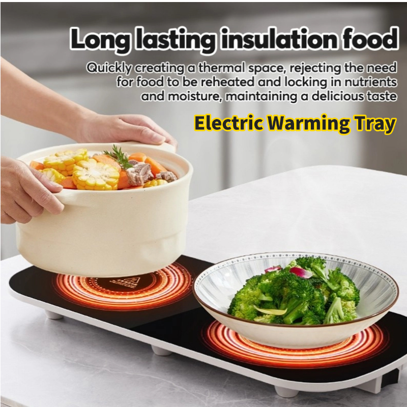 Food warming plate Electric heating meal tray board Intelligent ...