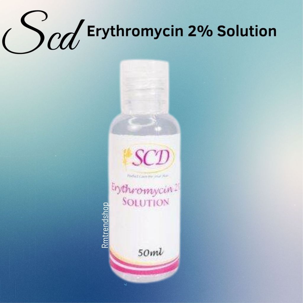 Scd Erythromycin 2% Solution 50ml | Shopee Philippines