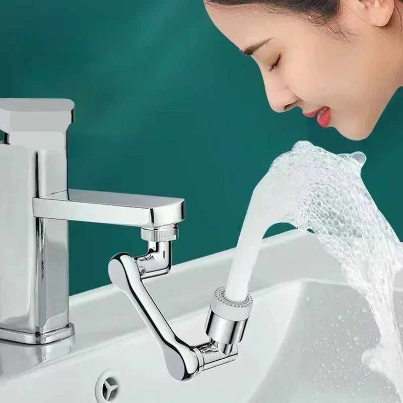 Universal Splash Filter Faucet Rotating Water Outlet Lifting Robotic ...
