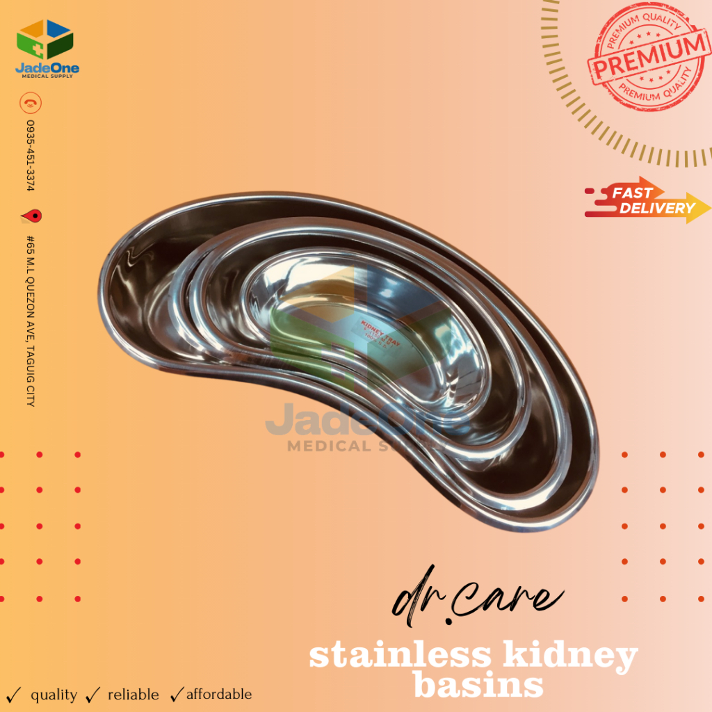 DR.CARE Stainless Kidney Basin | Shopee Philippines