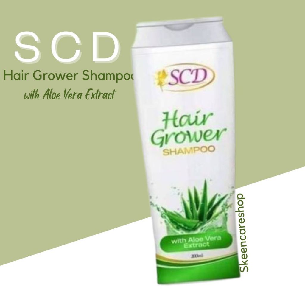 Scd Hair Grower Shampoo with Aloe Vera Extract 250ml | Shopee Philippines