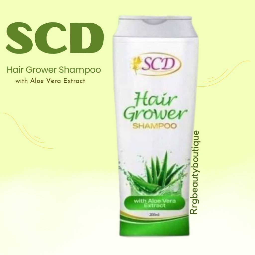 Scd Hair Grower Shampoo with Aloe Vera Extract 250ml | Shopee Philippines