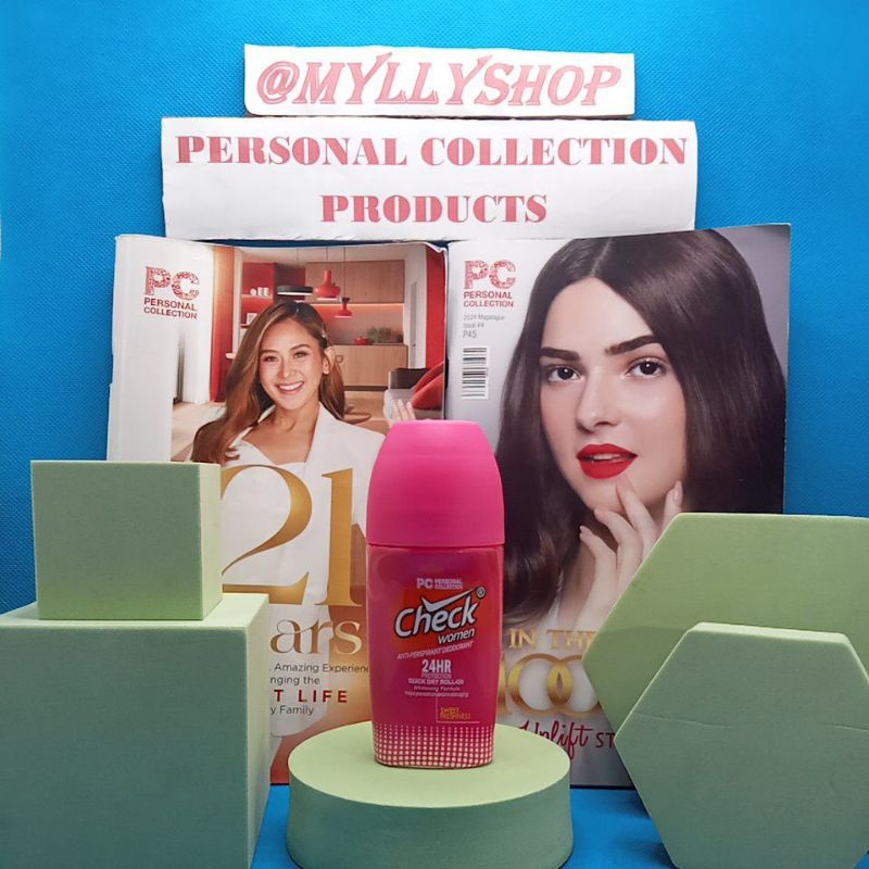 CHECK WOMEN DEODORANT 50ML | Shopee Philippines