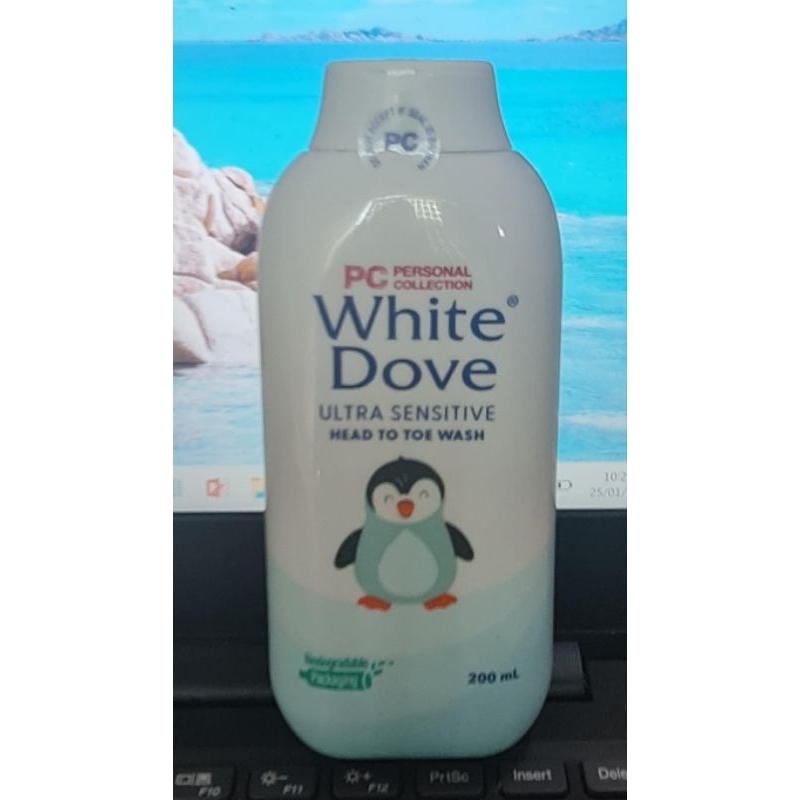 White Dove Ultra Sensitive Head To Toe Wash 200ml | Shopee Philippines