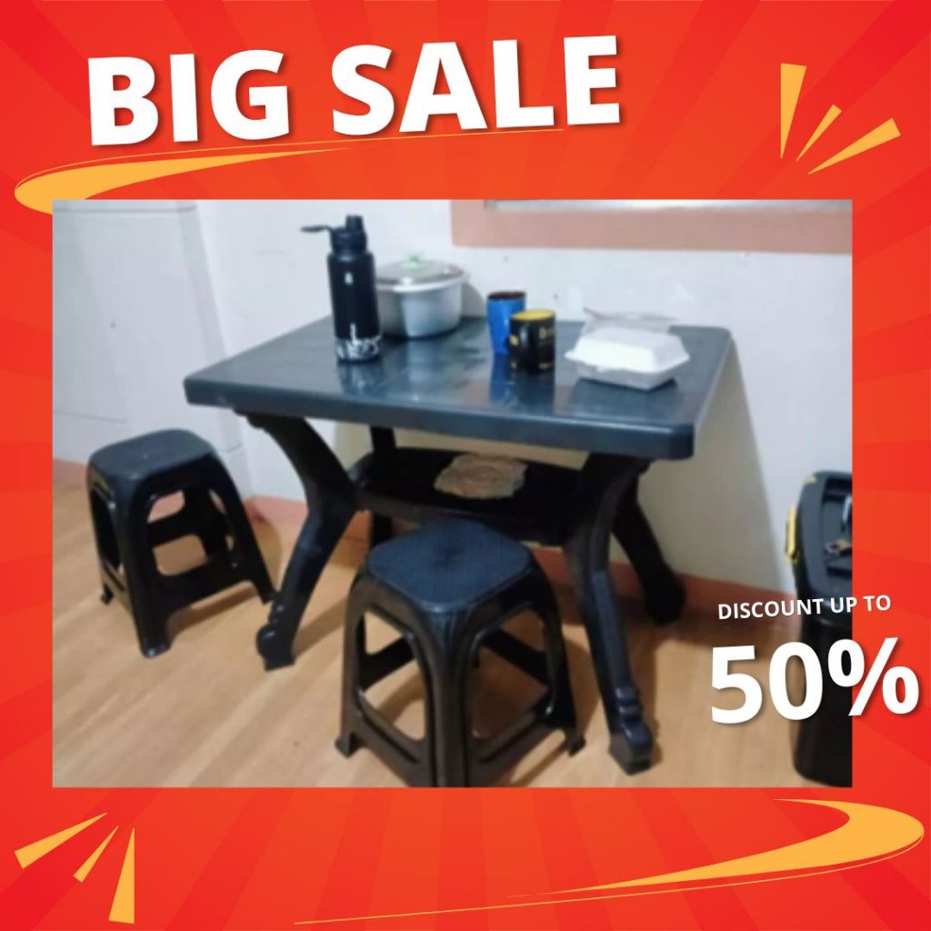 FUSON SWISS DINING TABLE 24'x38' / LAMESA (with free tray) / monobloc ...