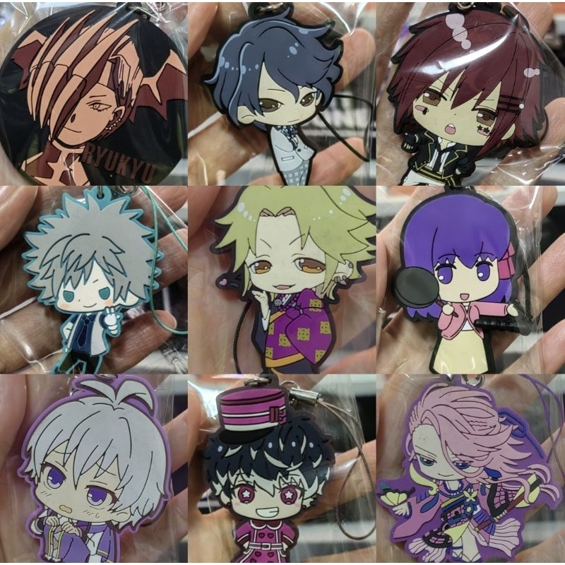Authentic Anime rubber keychain set 2 | Shopee Philippines