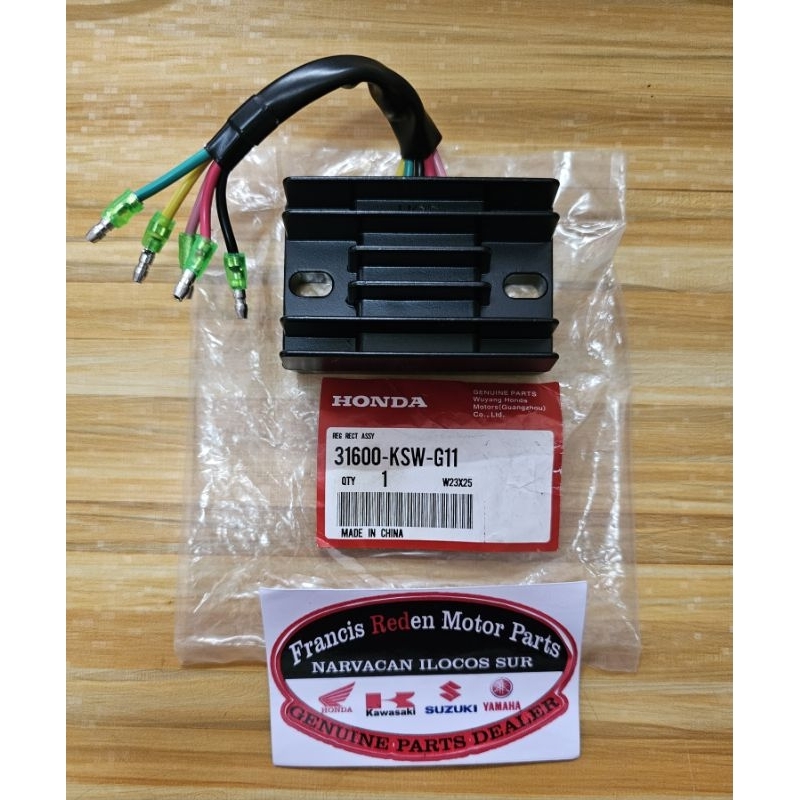 Regulator Rectifier Assy for Honda Tmx125 Alpha (5 Wires) | Shopee ...